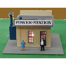 model power 580 ho scale power station