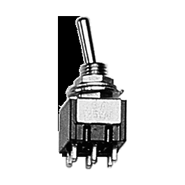 Miniatronics Toggle Switch Dbl Pole Dbl Throw 5amp