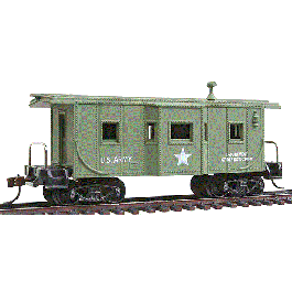 model power 99165 us army caboose