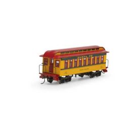 Roundhouse 16371 ATSF overton coach, HO scale