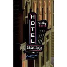 Miller Eng #68821L Neon Vertical Sign Hotel/Motel
