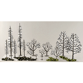 woodland scenics tr1120 tree armatures 3/4-2"