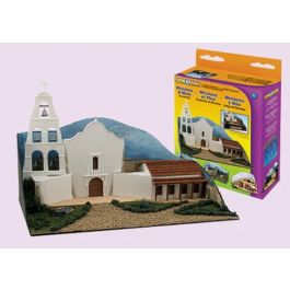 Woodland Scenics 4196 missions diorama kit, HO