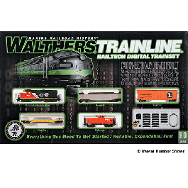 walthers 890 bnsf railtech set w/dcc/sound