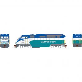 athearn 24700 coaster f59phi dcc/snd #3001
