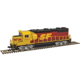 atlas 40003857 atsf emd gp39-2 dcc/snd #3613