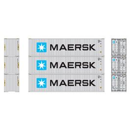 athearn 29161 msku 40' container 3pk