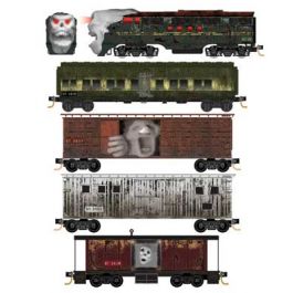 micro trains 99321300 halloween ghost train set