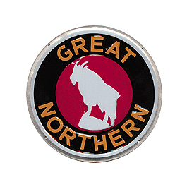 microscale 10004 great northern metal sign