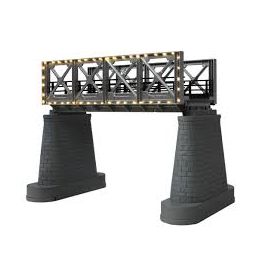 mth 1118 girder bridge w/white lights