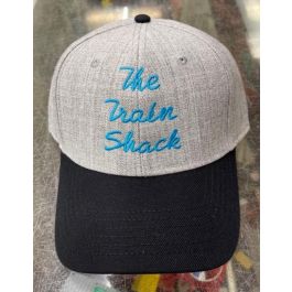 The Train Shack hat (black/gray)